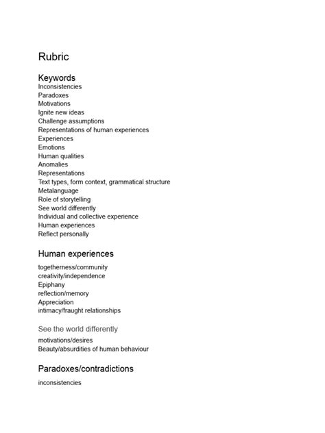 paper 1 short answer notes and practise pdf experience poetry