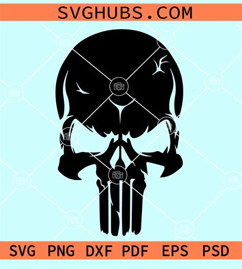 Punisher Clip Art High Definition Graphics For Fans And Designers