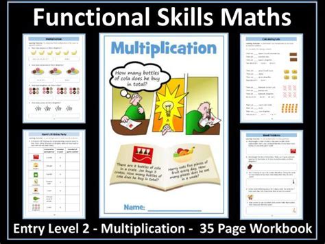 Multiplication Functional Skills Maths Entry Level 2 Inspire And