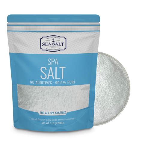 Hot Tub Spa Salt For Salt Water Systems And Chlorine Generators Pool