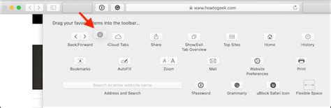How To Customize The Safari Toolbar On Your Mac