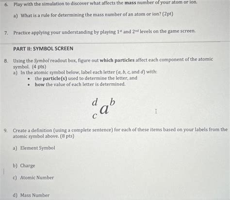Solved Explore The Build An Atom Simulation A List Chegg Com