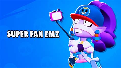 Best Emz Build In Brawl Stars Star Power Gadgets Gears Level Push