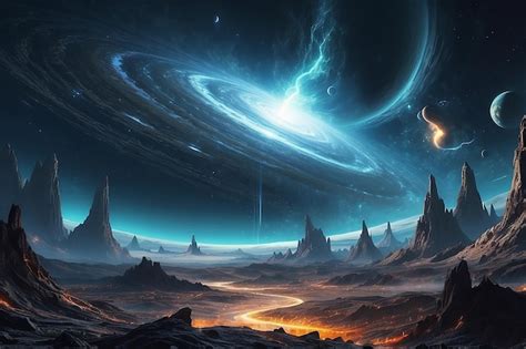 Premium Ai Image Interplanetary Information Tempest The Volatile Beauty Of An Extraterrestrial