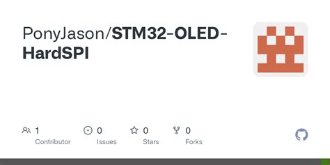 GitHub PonyJason STM OLED HardSPI