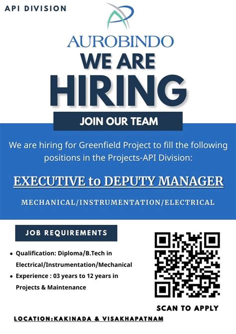 S Prema Sudha On Linkedin Greenfieldproject Aurobindo Hiring Project Api Chemicalindustry