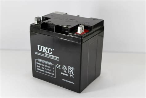 Купить Герметичный кислотно-свинцовый аккумулятор UKC BATTERY 12V, 24А ...