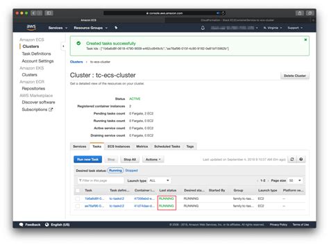 How To Create A Multi Node Ecs Cluster And A Task Definition In Aws