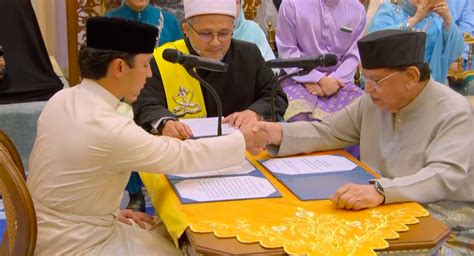 Tengku Muhammad Iskandar And Tengku Natasya Selamat Diijab Kabul Tampil