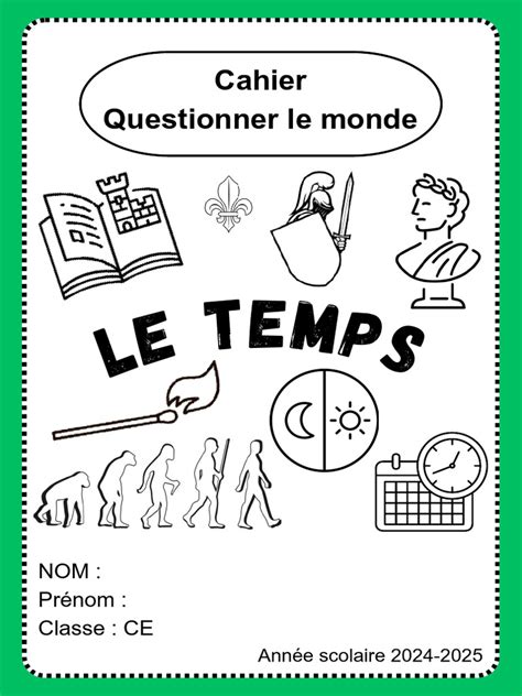 Page De Garde Qlm Temps Pdf