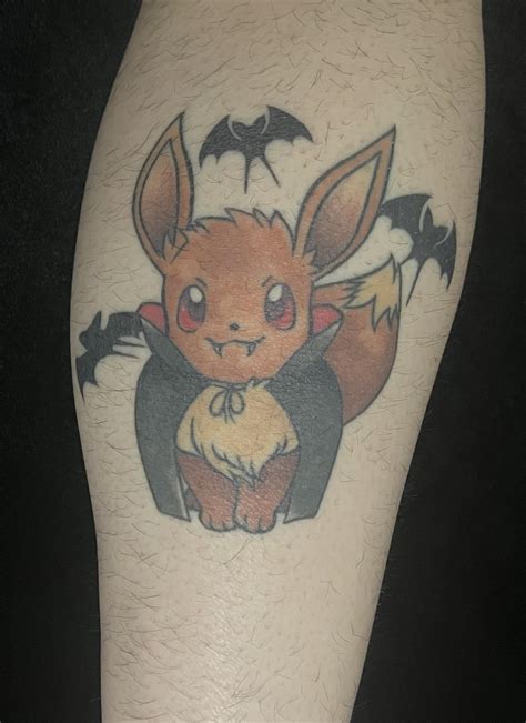 Vampire Eevee By Kira Celestial Tattoos Sylvan Lake Ab R Tattoos
