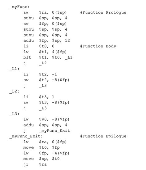 please convert the following mips assembly code into