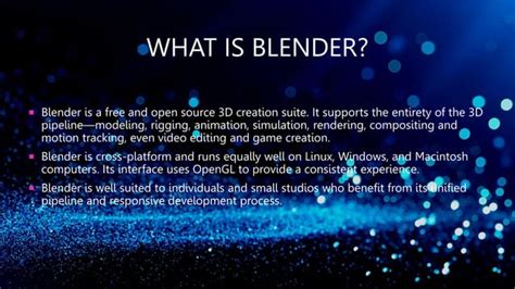 Cs Elective Iii Blender Lesson 1pptx