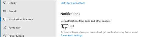 How To Turn Off Notifications On Windows 10