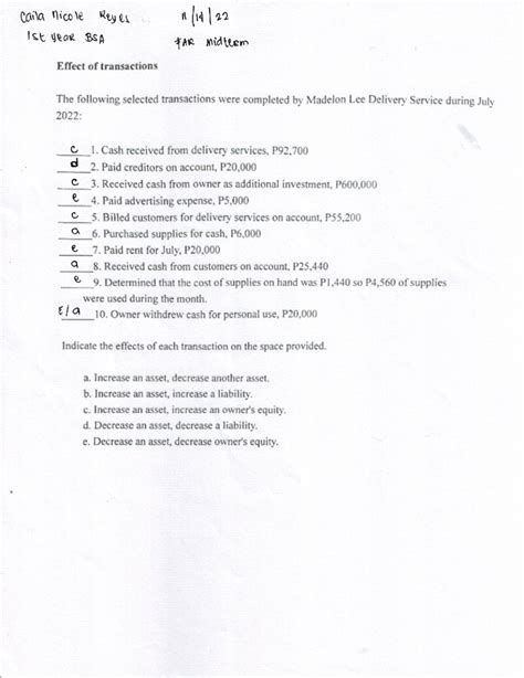 Far2022 11 15 220523 Far Exam For Unadjusted Trial Balance Bs