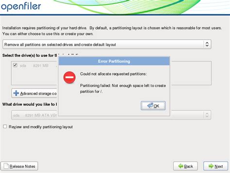 A Help Using Openfiler To Create ISCSI Targets On VirtualBox