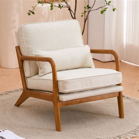 George Oliver 25 6 W Solid Wood Armchair And Reviews Wayfair