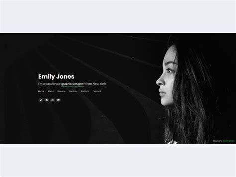 Best Bootstrap Free Creative Portfolio Templates