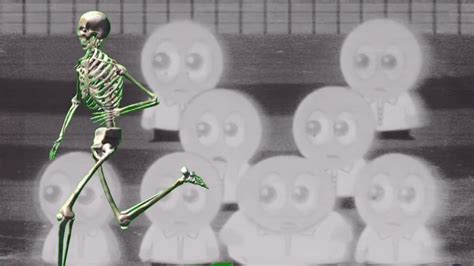 Skeleton Running Past 👀 Carl The Skeleton Know Your Meme