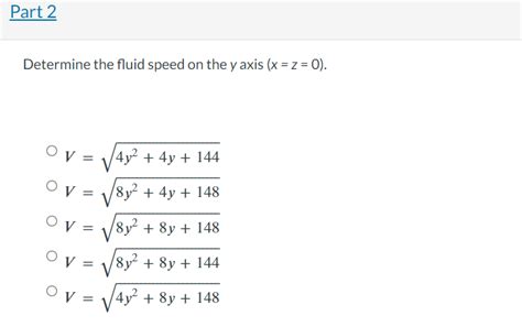 Solved The Velocity Field Of A Flow Is Given By Chegg