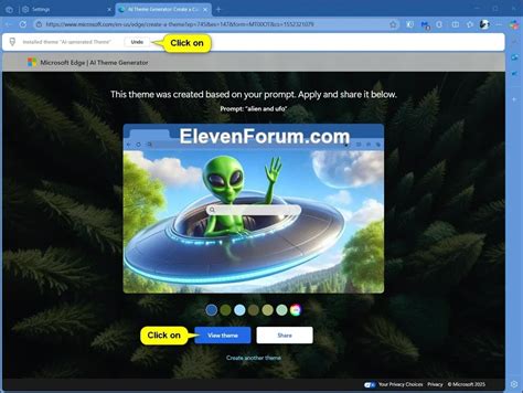 Create Ai Generated Theme For Microsoft Edge In Windows 11 Windows 11 Forum