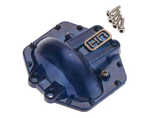 Hot Racing Metal Low Profile Ar60 Diff Cover Blue Yetiw Hrawra12ca16