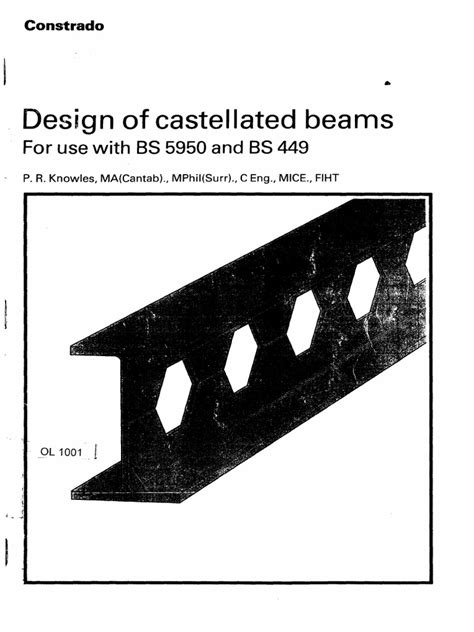 Design Of Castellated Beams Pdf