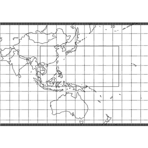 Nested Model Domain For Wrf Simulation The Horizontal Resolution Is 36