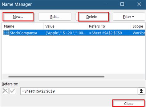 How To Edit A Named Range In Excel With Quick Steps Excel Insider