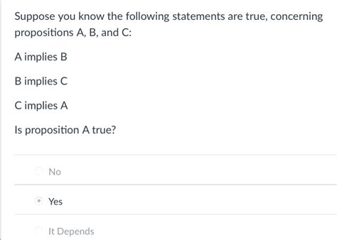 Solved Suppose you know the following statements are true, | Chegg.com