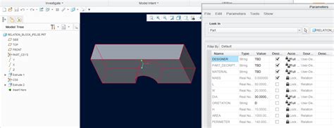 Simple Design Automation Creo API Creo Relations Parameter 參數