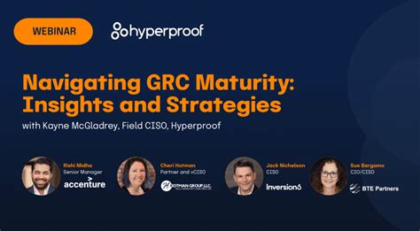 A Crash Course On Hyperproofs Grc Maturity Model