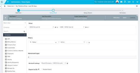 How To Create A Rule That Generates A CTA When There Is No Timeline Activity In Last Days
