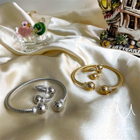 خرید و قیمت ست انگشتر و دستبند بنگل مدل دیوید یورمن اکسسوری آوا از غرفه Ava Accesories