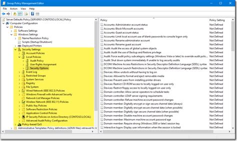 Security Compliance Manager Windows Server 2016 4sysops