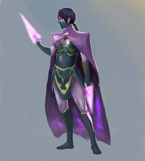 Templar Assassin Fanart With Cape By Minn97 On Deviantart