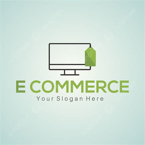 Gambar Templat Desain Logo E Commerce Kreatif Logo Surat Templat Png