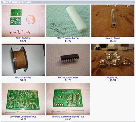 Reprap Research Foundation Get Yer Reprap Parts Here Make