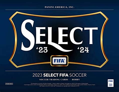 2023 24 Panini Select Fifa Soccer Cards