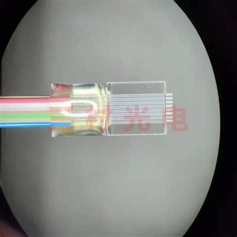 Fiber Protruding Fiber Array Fiber Array And Silicone V Groove