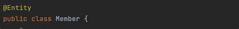 [spring error] not a managed type class 명 error