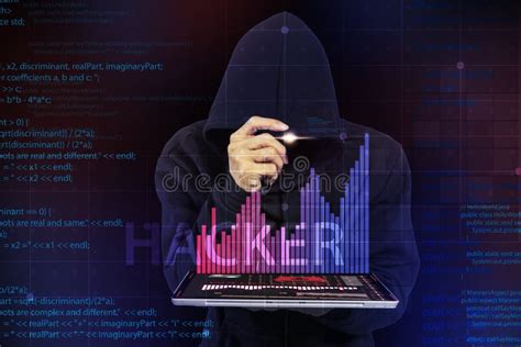 security hackers steal data security digital identity theft black hood