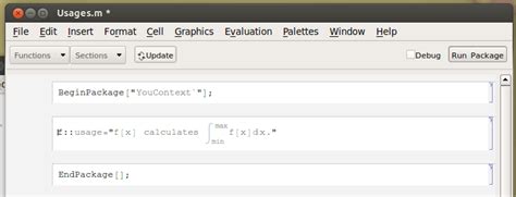 Formatting Best Practice To Write Usage For Own Package Functions Mathematica Stack Exchange