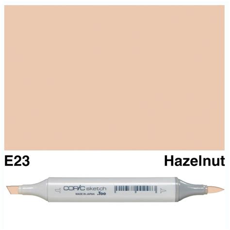 Copic Sketch Marker Hazelnut E23 Scrapbookpal