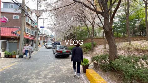Vlog 4월 일상 브이로그 서촌 연남동 나들이 Cos 아카이브앱크 이것저것 택배 언박싱 직장인 Vlog Youtube