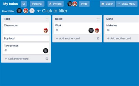 Trello User Filter Google Chrome 용 확장 프로그램 다운로드