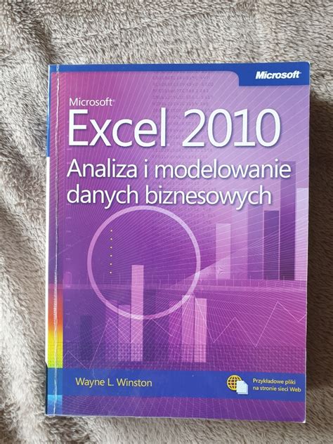 Microsoft Excel 2010 Analiza I Modelowanie Danych Lublin Kup Teraz
