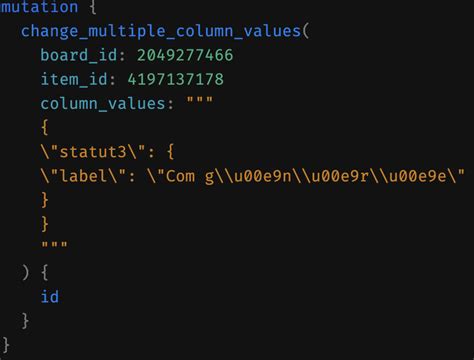 Creating An Item With Column Values Monday Apps Developers Monday Community Forum