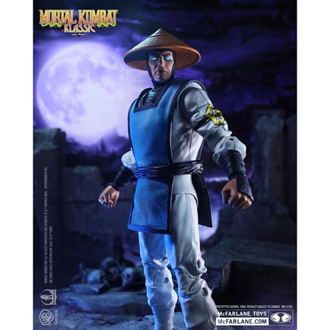 Mortal Kombat Klassic Raiden 7 Scale Action Figure Toys And Gadgets