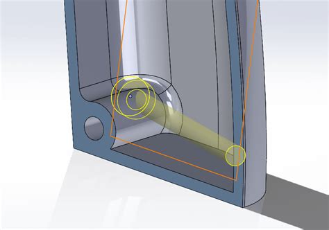 help angled hole on curved surface r solidworks